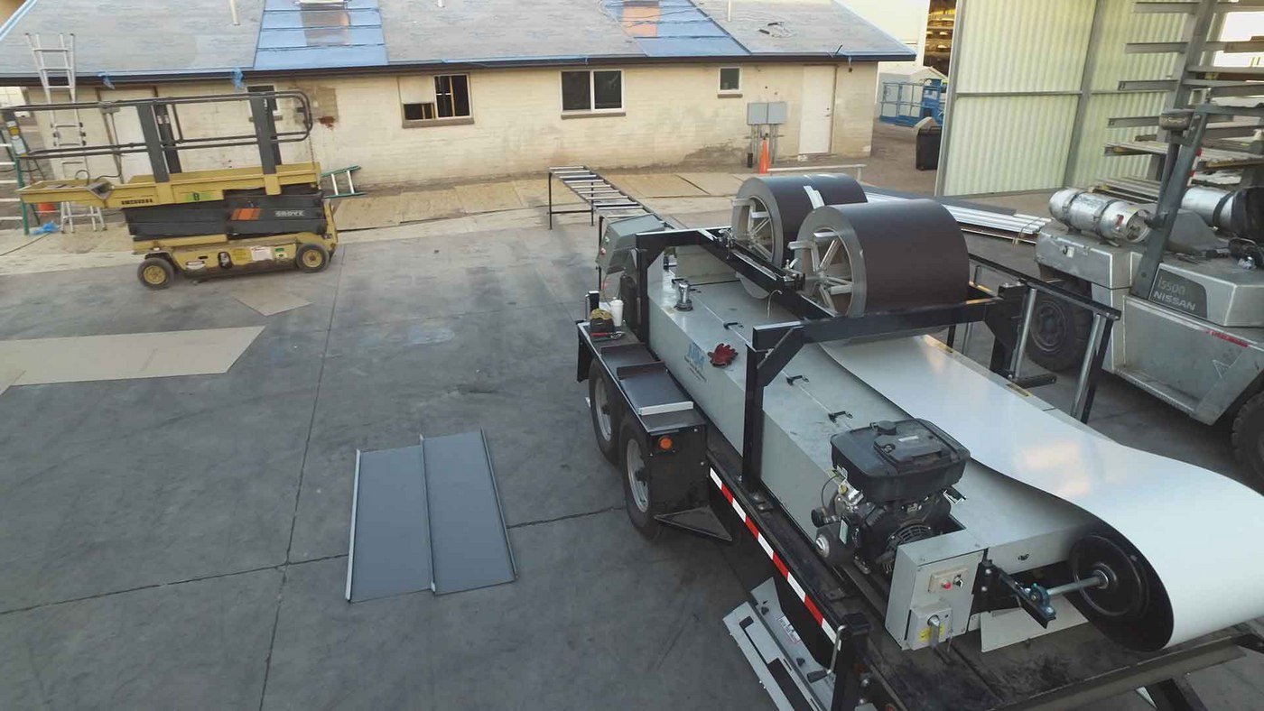 Learn About On-Site Roll Forming Services For Roof Installers